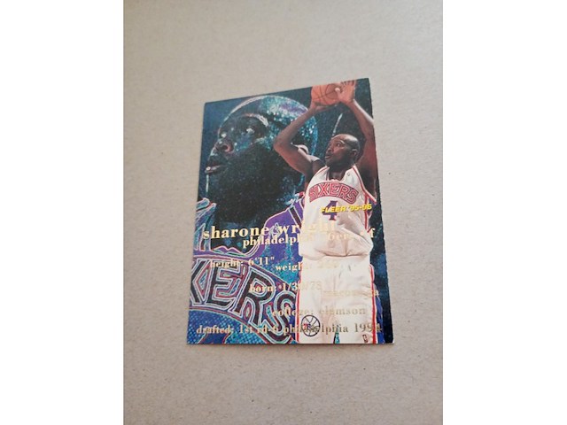 Kartica nba fleer 1995/96 sharone wright br.140