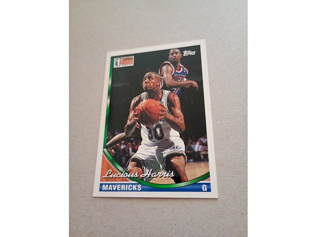Kartica nba topps 1993/94 lucious harris br.353