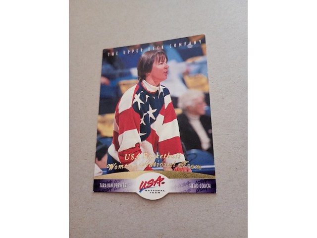 Kartica nba upper deck 1996 tara van derveer br.72