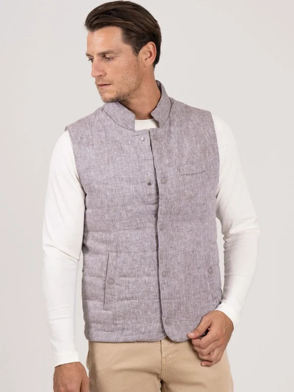 Vaganza Luxury prsluk od 100% lana
VAGANZA LUXURY PRSLUK OD 100% LANA – Prirodna elegancija