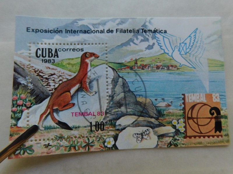 CORREOS DE CUBA 1983 BLOK
