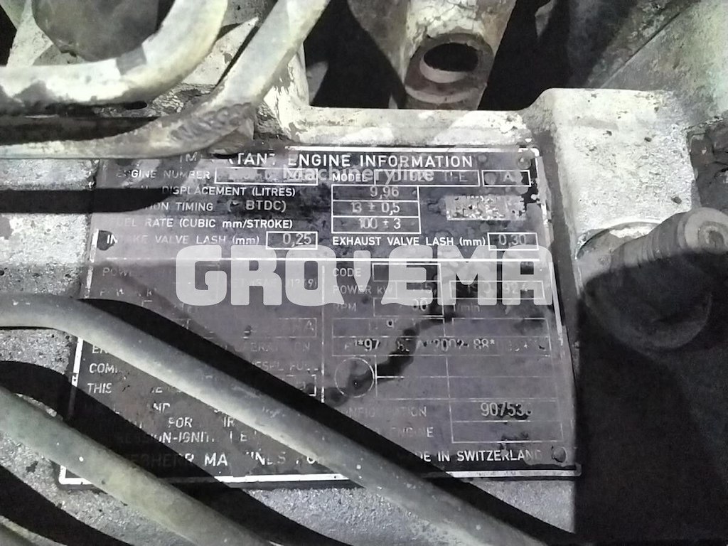 Liebherr D926TIE 9075307 motor za građevinske mašine