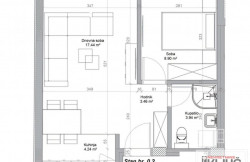 NOVO NASELJE, 38m2, Jednoiposoban sa pdv