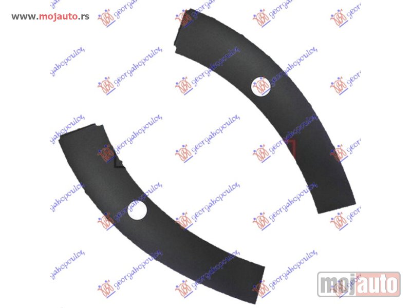 RUB PLASTICNI PREDNJEG BRANIKA (SET 2 KOM) (PDC SENZOR) Citroen c3 16-24 -dostupno