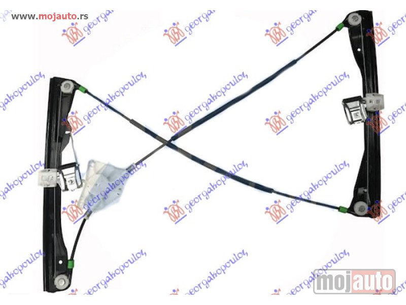 PODIZAC PREDNJEG PROZORA ELEKTRICNI (BEZ MOTORA) 3 VRATA Levo Seat ibiza 02-08 -dostupno