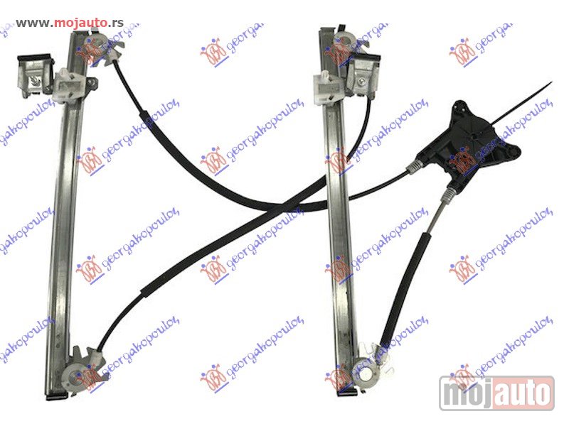 PODIZAC PREDNJEG PROZORA ELEKTRICNI (BEZ MOTORA) 5 VRATA Desno Seat ibiza 08-12 -dostupno
