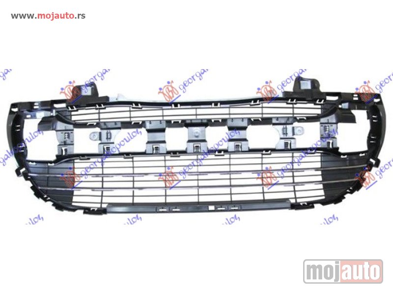 CENTRALNA RESETKA CRNA (2 HROM LAJSNE) -11 Peugeot 308 08-13 -dostupno