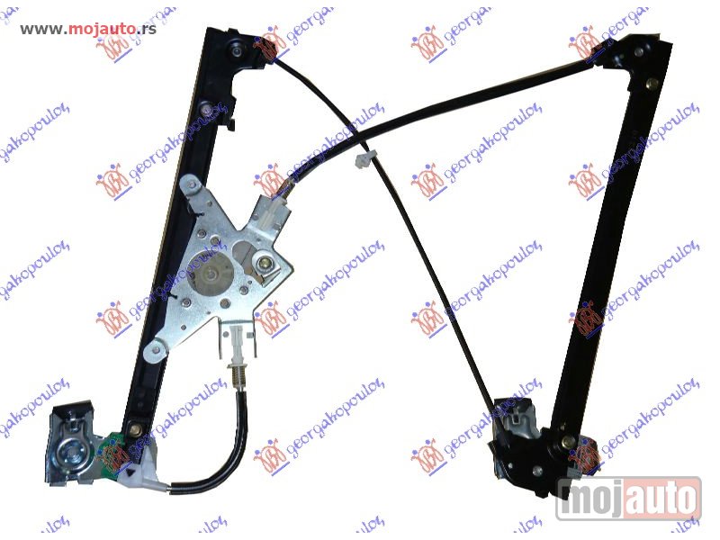 PODIZAC PREDNJEG PROZORA ELEKTRICNI (BEZ MOTORA) 4/5 VRATA Desno Seat ibiza 95-97 -dostupno