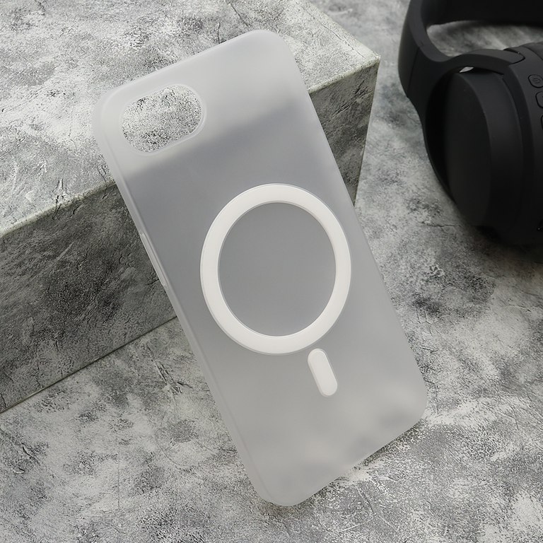 Zastitna maska (futrola) CLOUD MagSafe - iPhone 16e bela (MS)