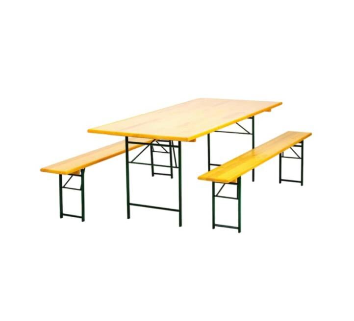 GREEN BAY BAŠTENSKI SET STO + 2 KLUPE 056508