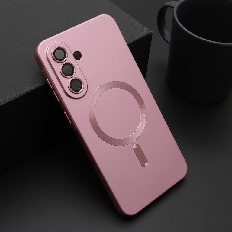 Zastitna maska (futrola) ELEGANT MAGSAFE - Samsung A566 Galaxy A56 5G roze (MS)