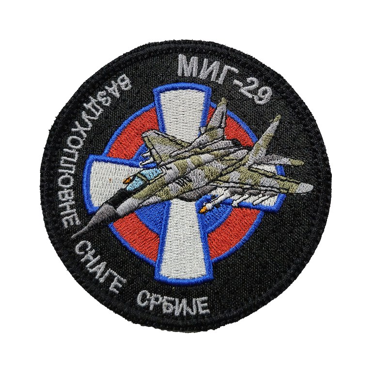 Amblem Mig 29 crni