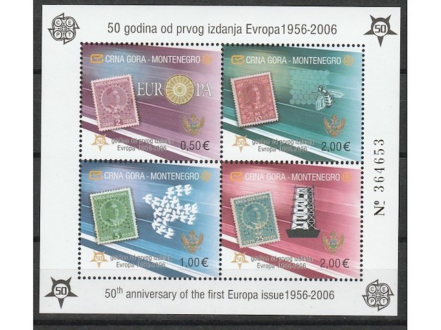 Crna Gora - 2006 - Europa (C.E.P.T.) - MNH