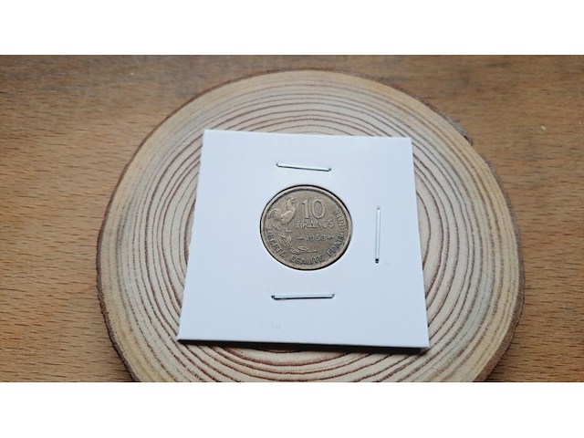 FRANCUSKA 10 FRANCS 1953 GODINA