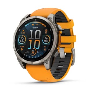 Fenix 8 47mm, AMOLED, Sapphire, Spark Orange
