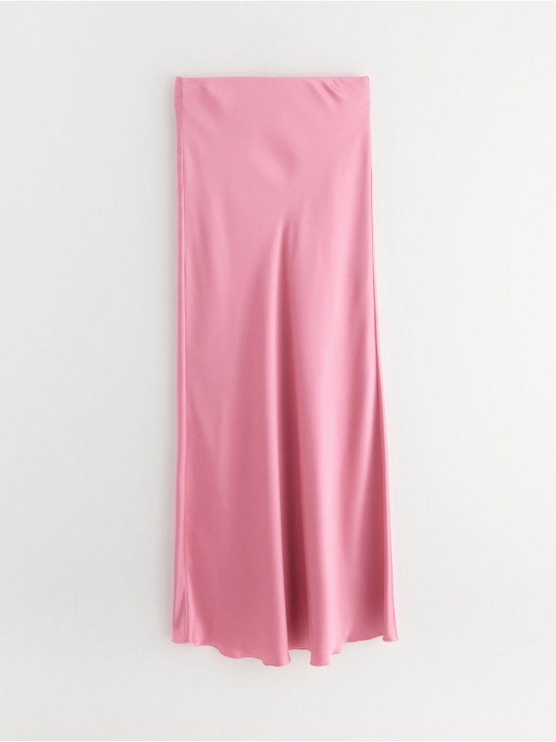 Suknja – Maxi skirt in satin