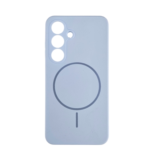 SILIKONSKA FUTROLA MAGSAFE LUX SAMSUNG S25 + BEBI PLAVA