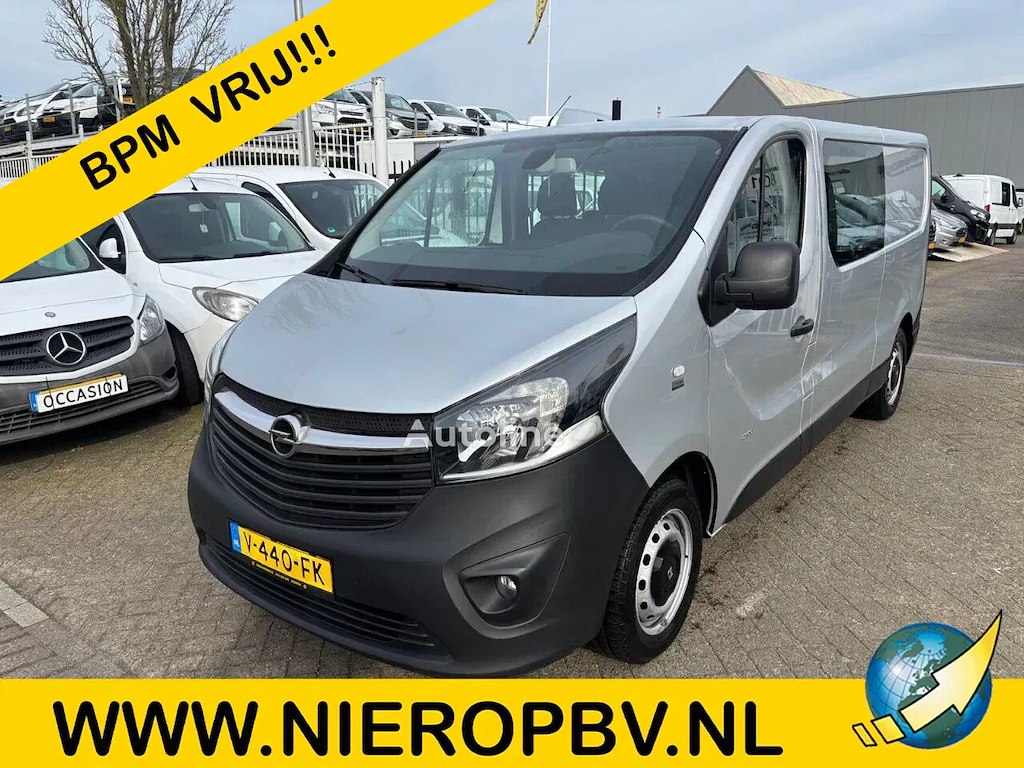 Opel Vivaro 1.6CDTI L2H1 Dubbelcabine Airco Navi Cruisecontrol Trekha minibus furgon