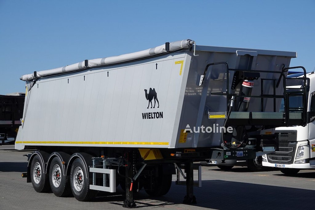 Nova Wielton WYWROTKA ALUMINIOWA 36 M3 / KLAPA / FABRYCZNIE NOWA 2025 ROK / P poluprikolica kipera