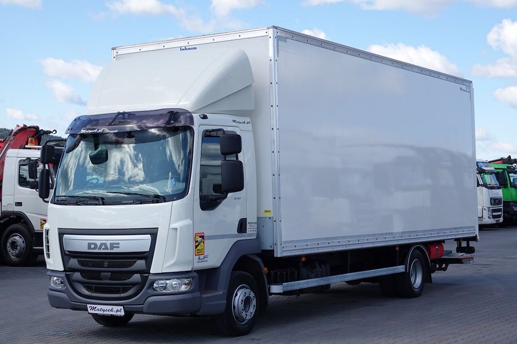 DAF LF 210 / KONTENER - 7 M / SOLÓWKA / WINDA DHOLLANDIA / EURO 6 kamion furgon