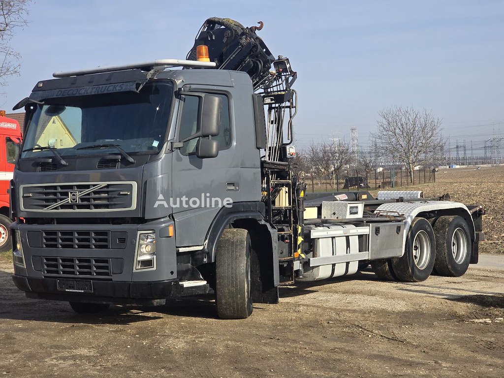 Volvo FM 380 HIAB 166 2DUO / HOOK SYSTEM kamion rol kiper