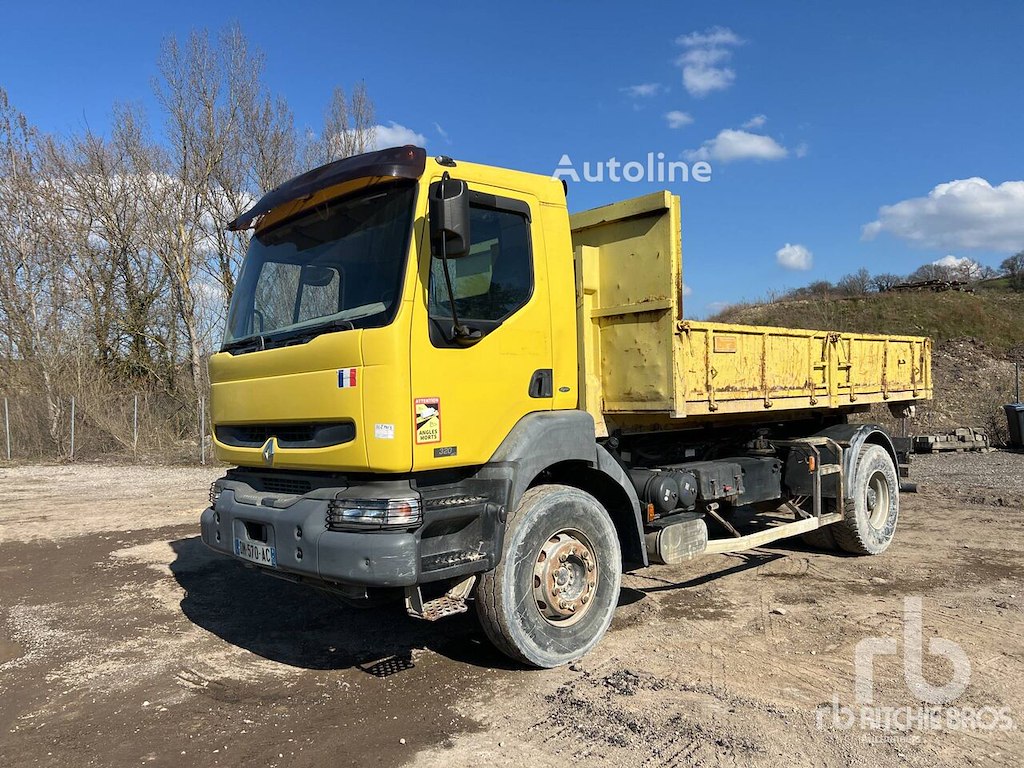 Prodaje se Renault KERAX 320 DCI 4x2 Camion Ampliroll rol kiper sa kukom na aukciji