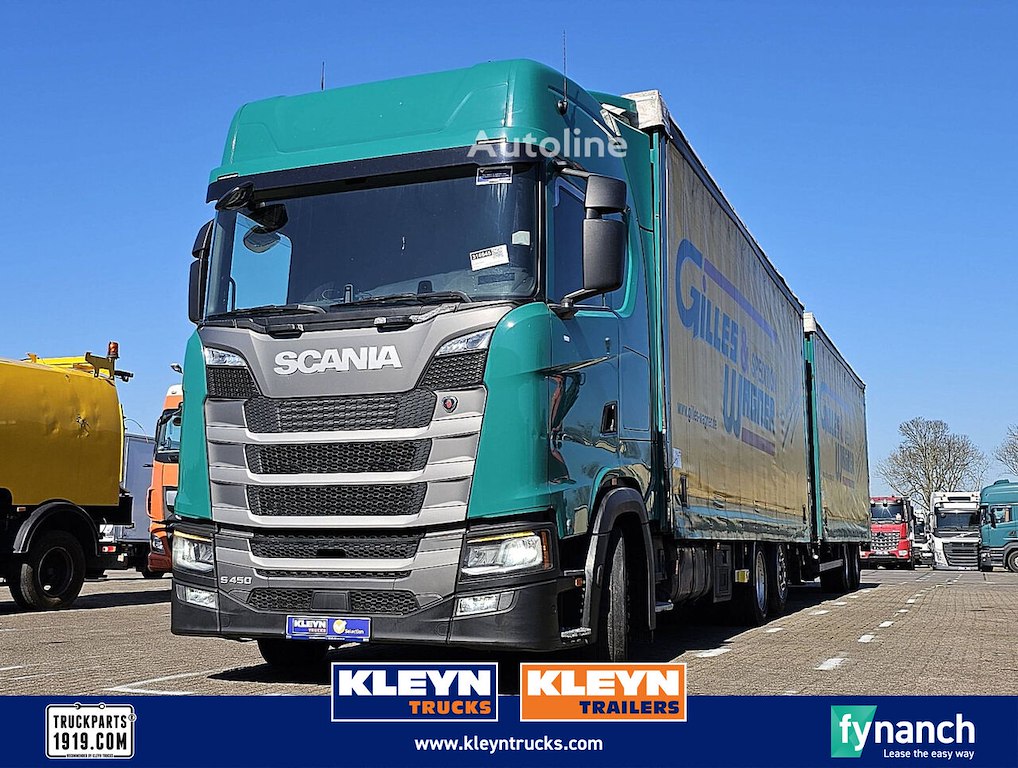 Scania S450 6x2*4 kamion sa klizna zavesa cerada