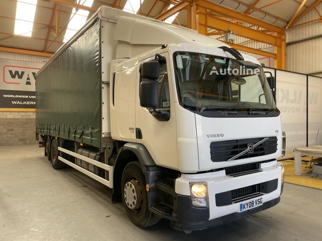 Volvo FE EURO 5, 6X2, 26 TONNE CURTAINSIDER – 2008 – KY08 VSG kamion sa klizna zavesa cerada