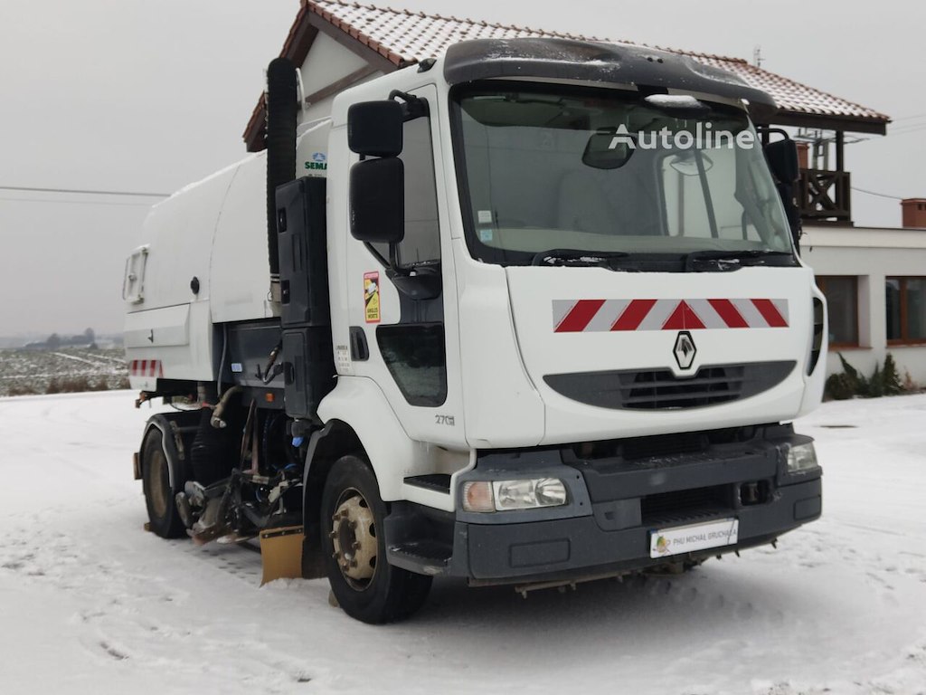 Renault Midlum 270 DXI Zamiatarka Semat VS 650 Uszkodzone sprzęgło vozilo za čišćenje ulica