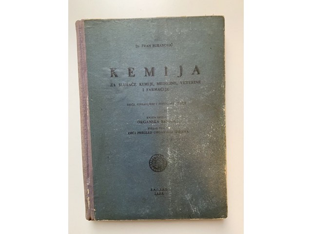 ORGANSKA KEMIJA, Fran Bubanovic