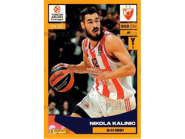 EuroLeague Euroliga 2024-25 broj 150 Nikola Kalinić
