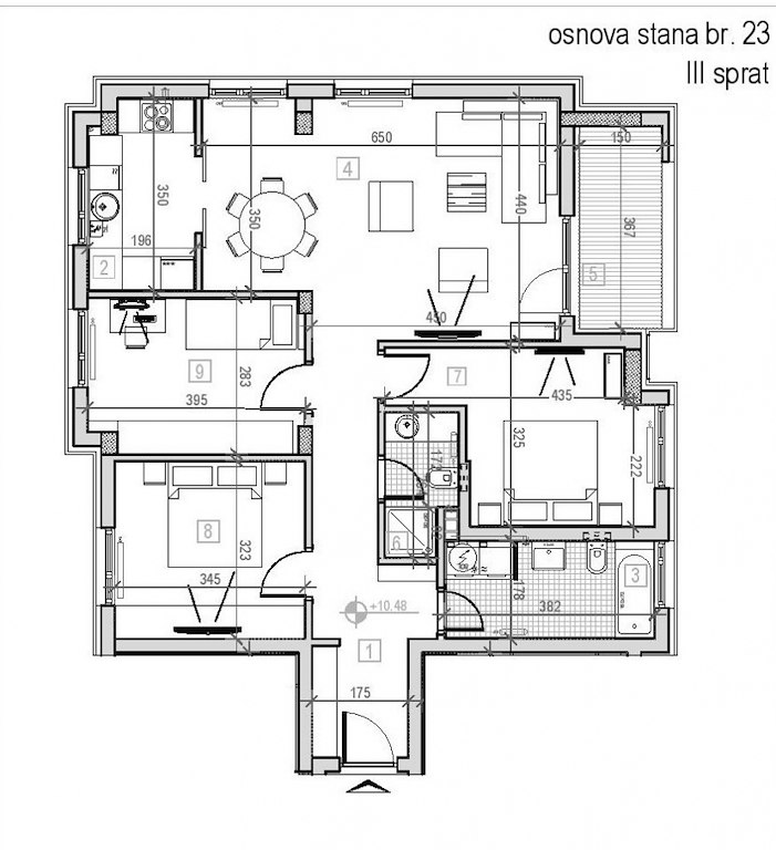 NOVI SAD - PODBARA - 91. 67 m2