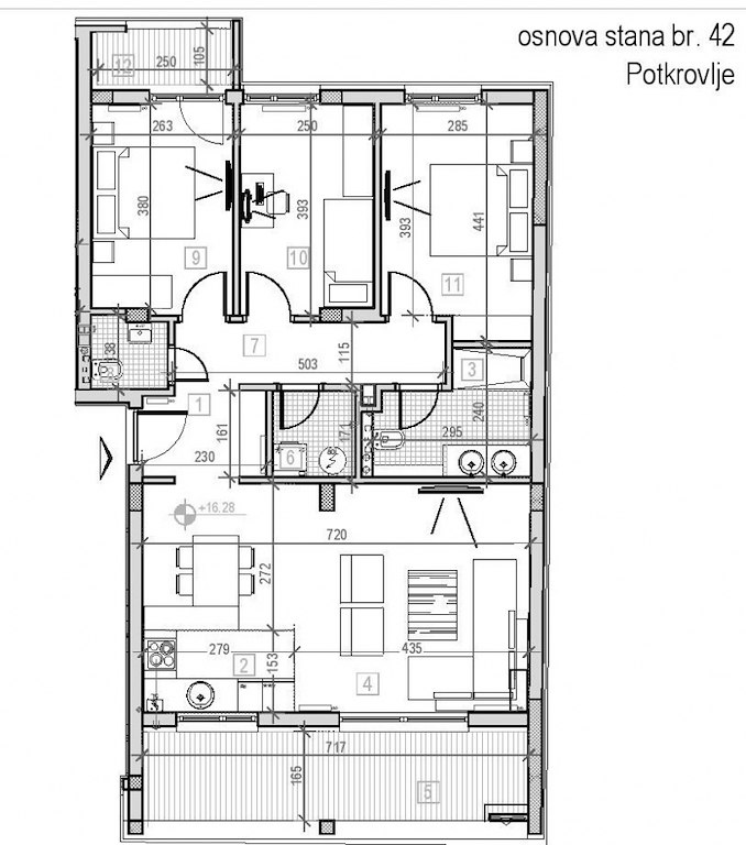 NOVI SAD - PODBARA - 93. 43 m2