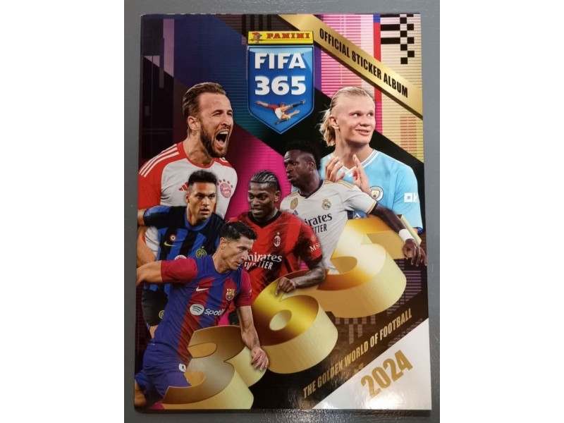 Panini FIFA 365 - sedam praznih albuma