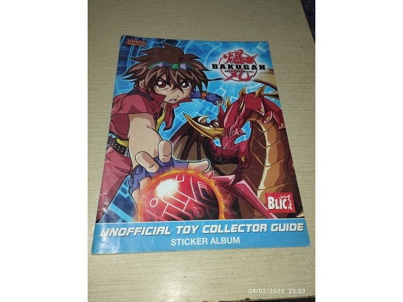 Album Bakugan Battle Brawlers (Anima)