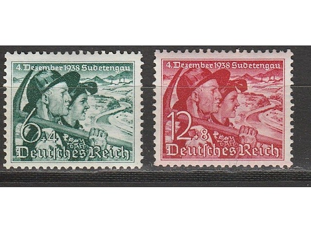 Detsches Reich - 1938 - Acquisition of Sudetenland - MH