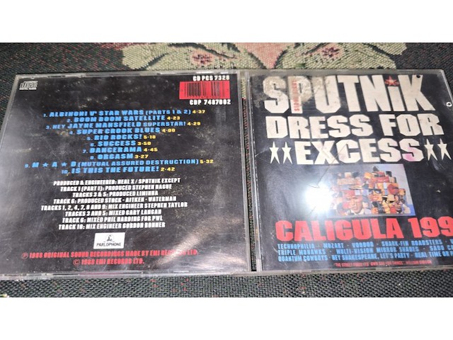 Sigue Sigue Sputnik - Dress for excess , ORIGINAL