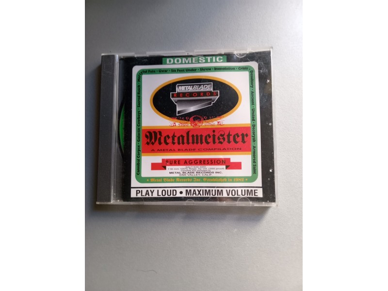 METALMEISTER - A METAL BLADE COMPILATION