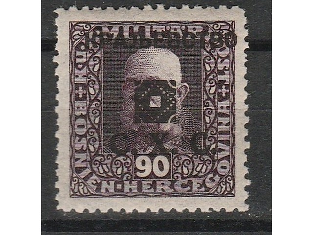 SHS Bosna i Hercegovina - 1919 - 90 Heller