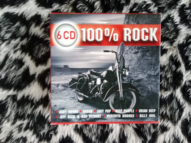 100% Rock 6XCD BOX