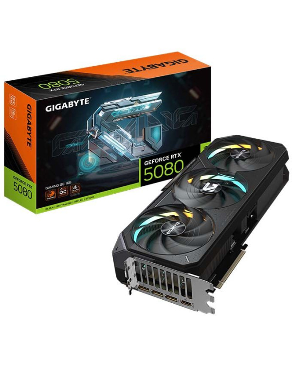 GIGABYTE nVidia GeForce RTX 5080 GAMING 16GB GV-N5080GAMING OC-16GD rev. 1.0 grafička karta