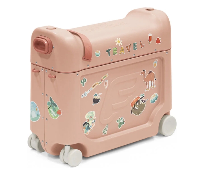 STOKKE KREVET/TORBA JETKIDS BEDBOX V4 CORAL PINK