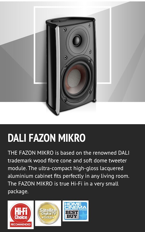 DALI FAZON MIKRO SAT (par)