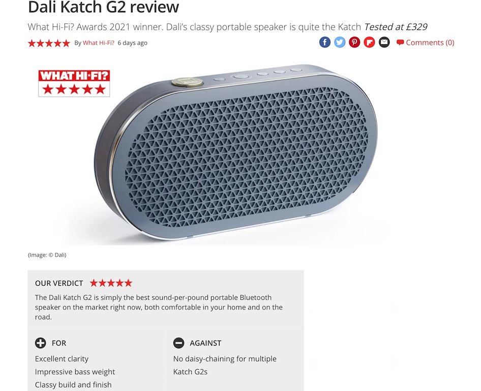 DALI KATCH G2