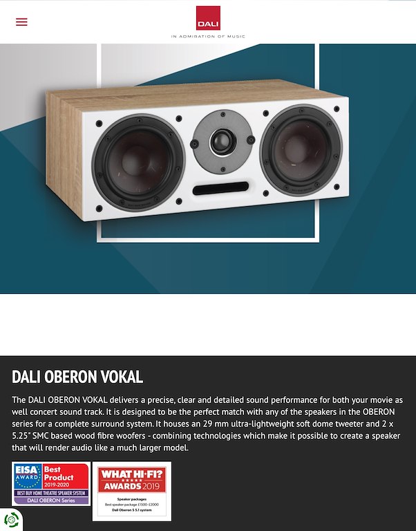 DALI Oberon Vocal
