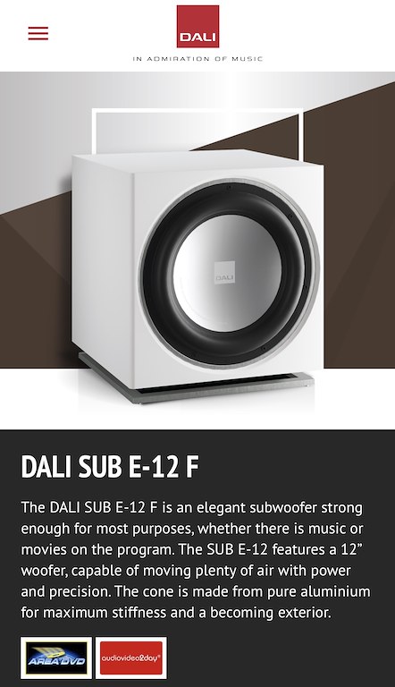 DALI SUB E-12 F