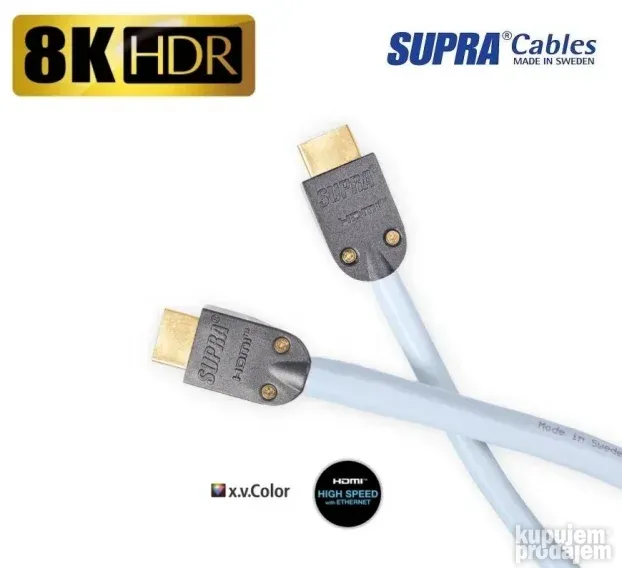 Supra Cables HDMI 2.1 UHD 8K