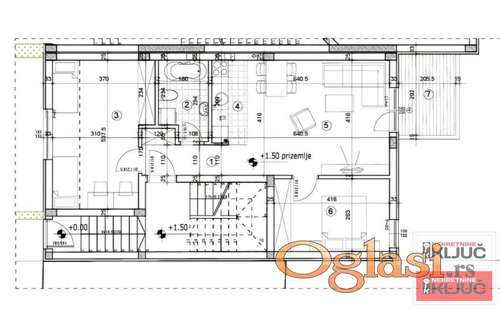 TELEP, 65m2, Trosoban sa pdv