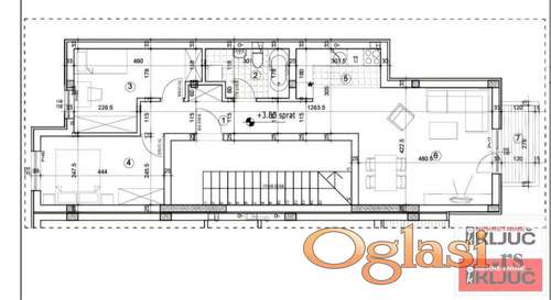 TELEP, 64m2, Trosoban sa pdv