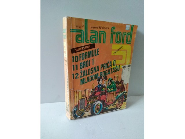 Alan Ford Trobroj Broj 4